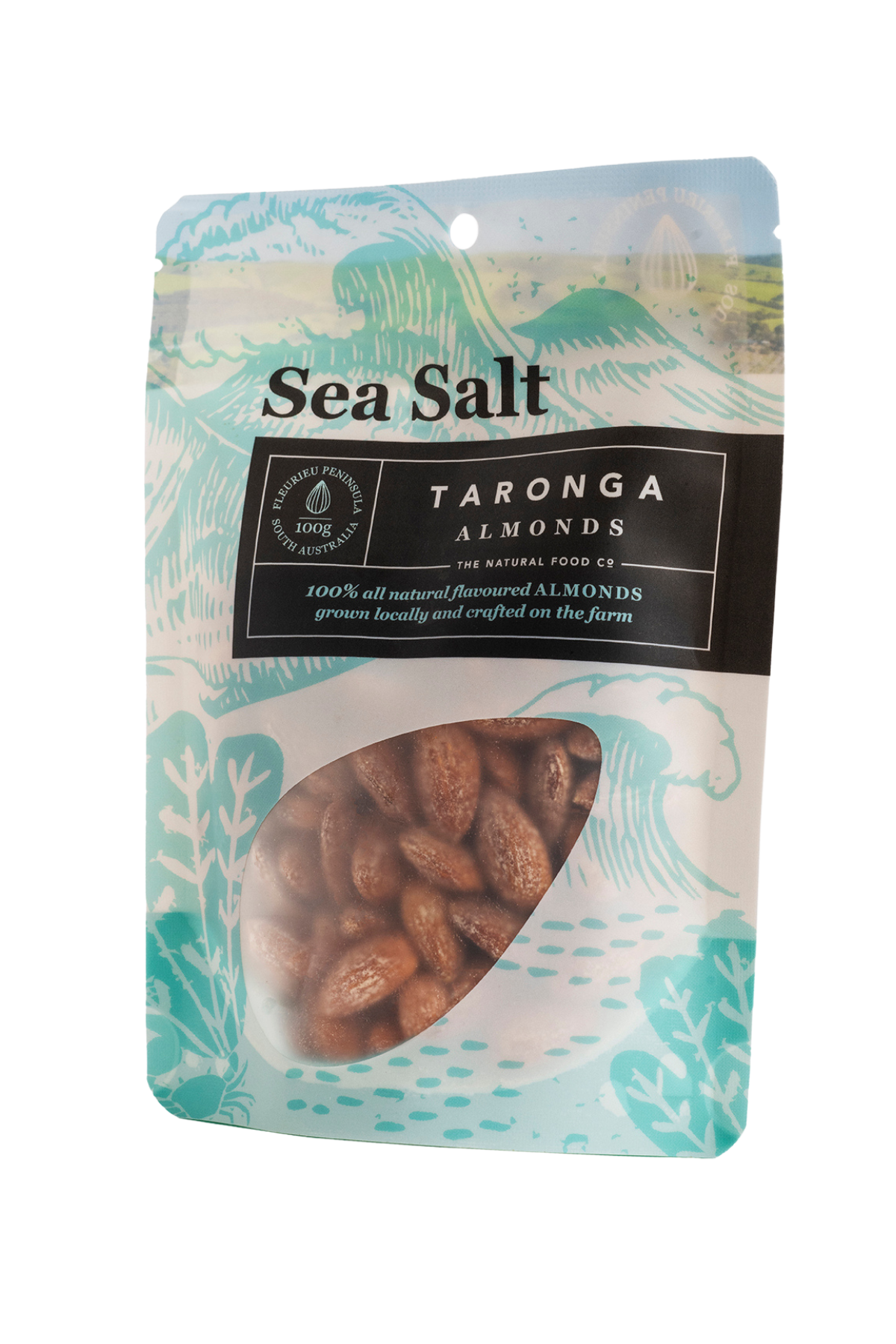 Sea Salt Almonds– Taronga Almonds - The Natural Food Co